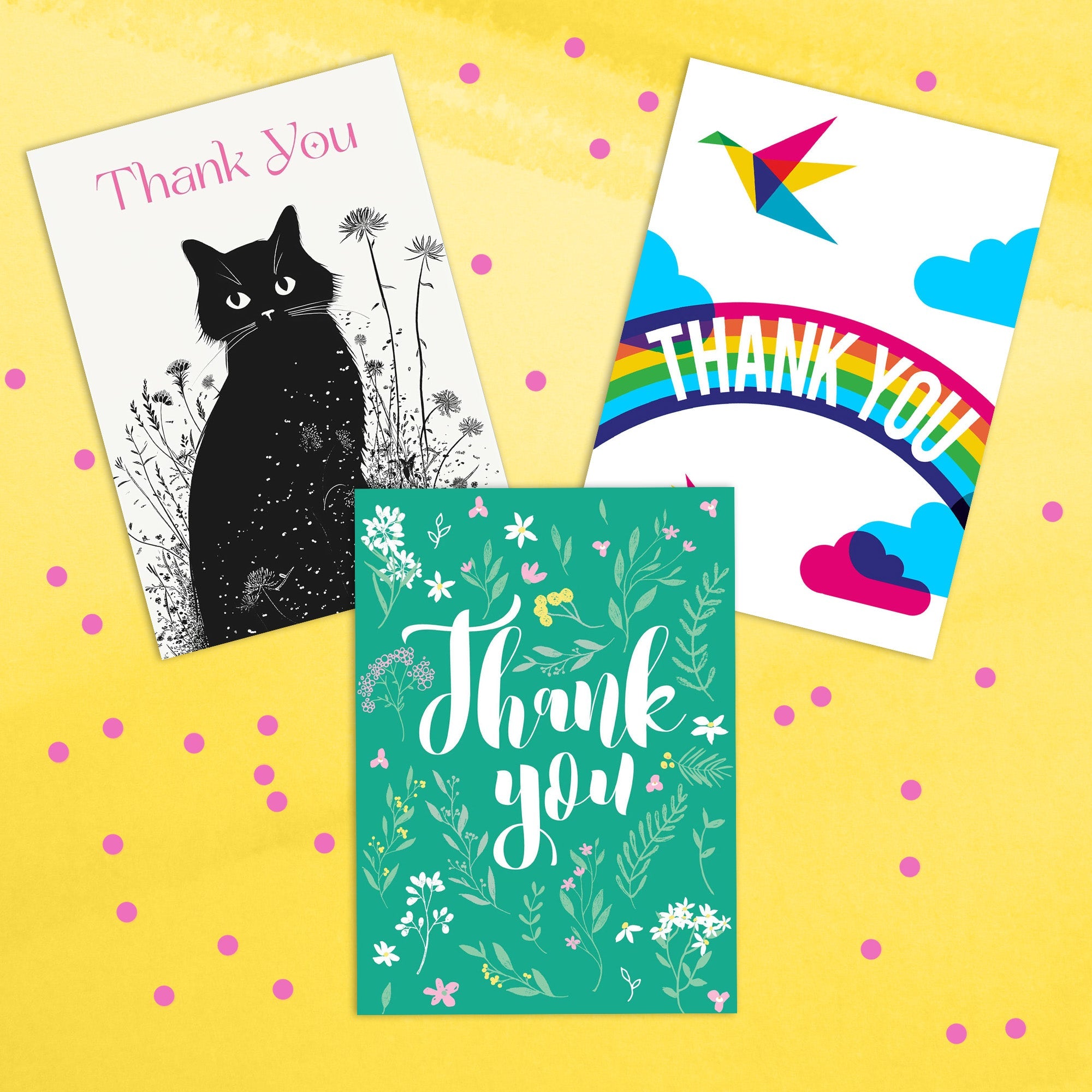 Thank You Cards – Wee Blue Coo